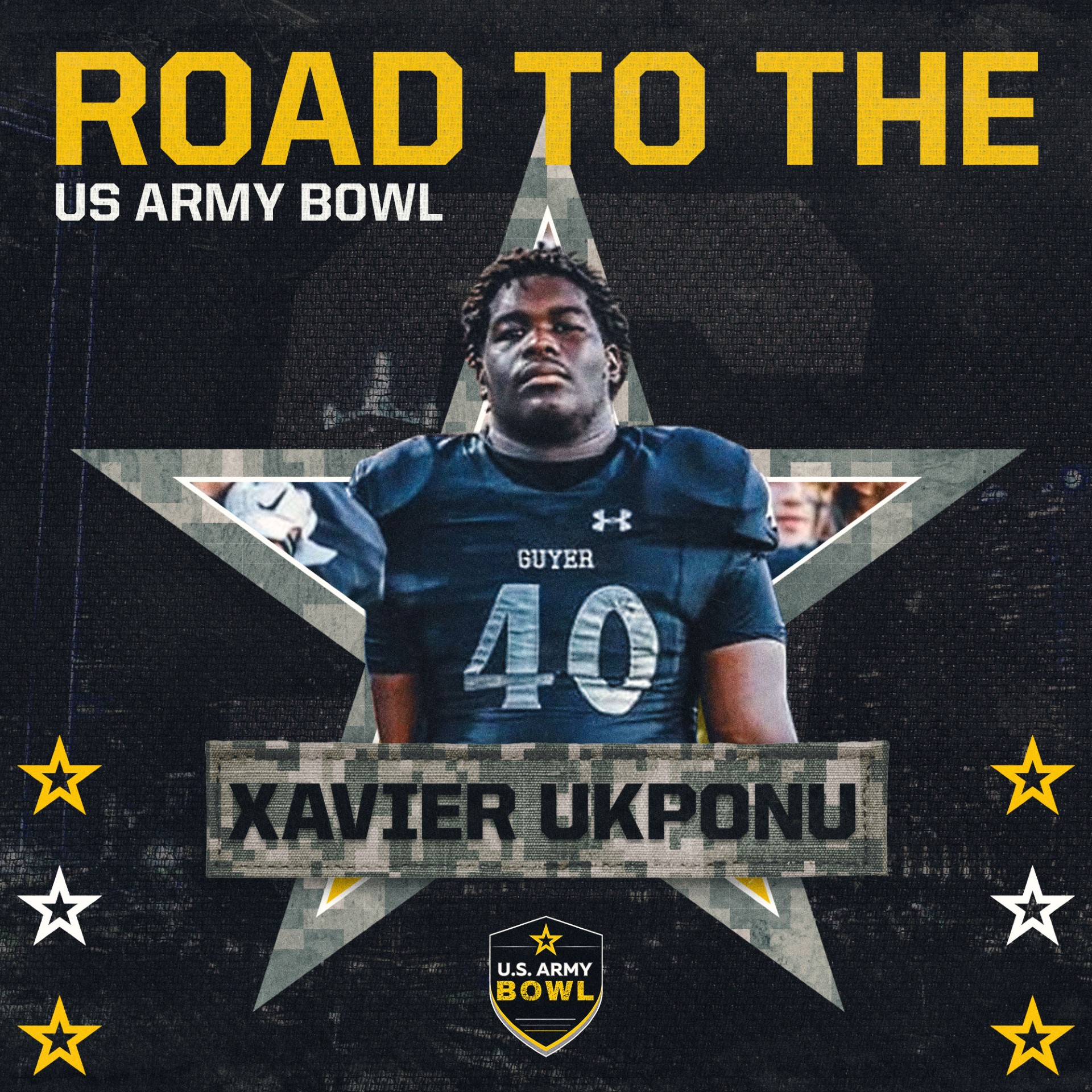 The Road To The 2024 U.S. Army Bowl: Xavier Ukponu - Signing Day Sports